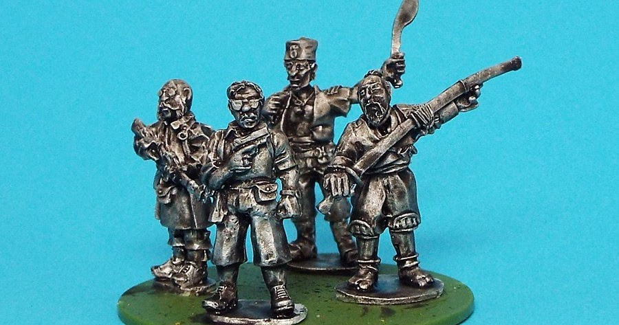 Wargame News and Terrain: 1st Corps: New Pulp Characters Released