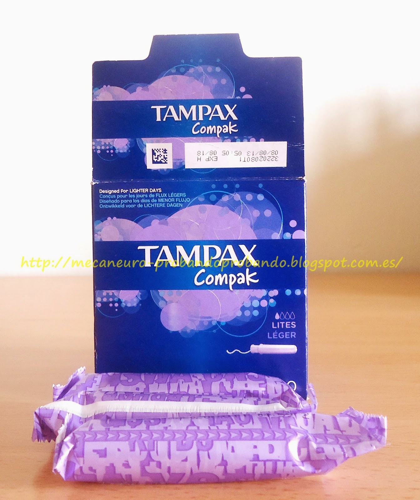 Probando, probando...: ¿REGLA? ¡CON TAMPAX COMPAK, NO HAY REGLA!