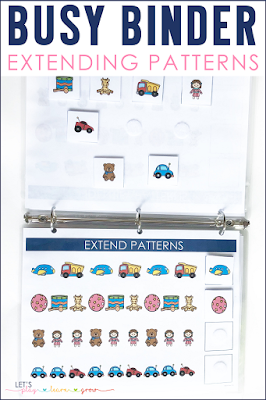 Busy Binder Activities | Lets Play.Learn.Grow