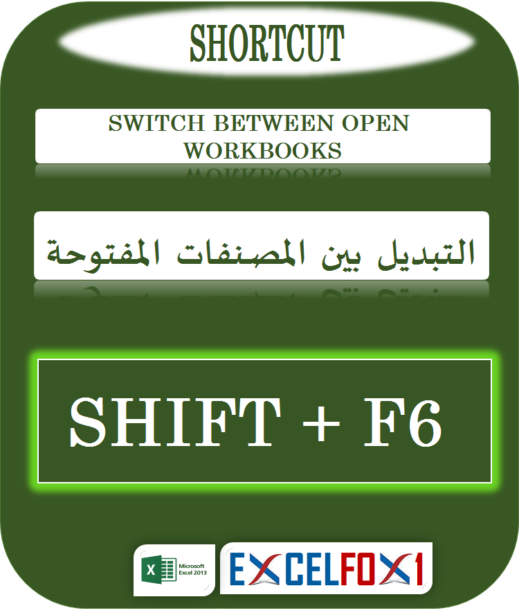 EXCELFOX1 SWITCH BETWEEN OPEN WORKBOOKS excelfox1-switch-between-open-workbooks