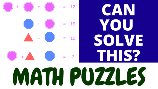 Math Number Puzzle Challenge: Test Your Algebraic Skills!