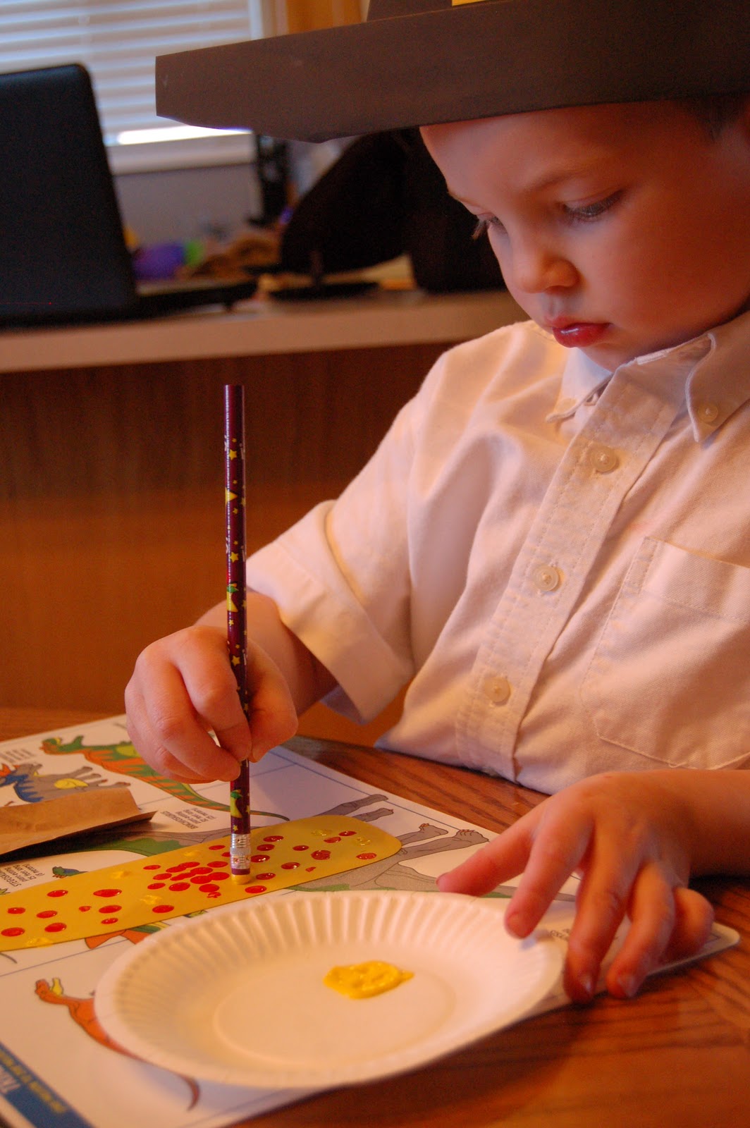 Thanksgiving Reenactment and Indian Corn Craft ~ She's Crafty
