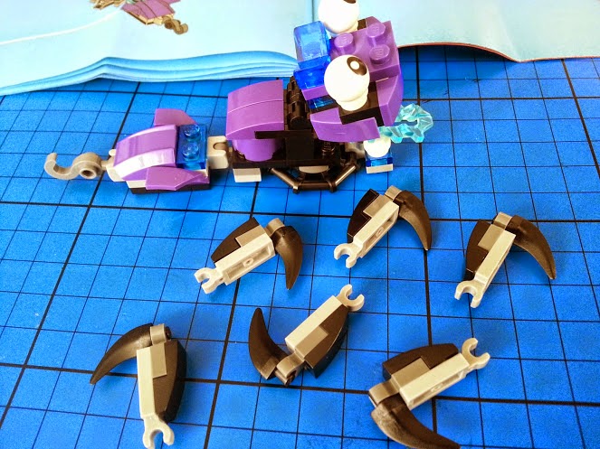 The Brick Castle: LEGO Mixels Series 3 Review - Glurt 41519 and Wizwuz ...