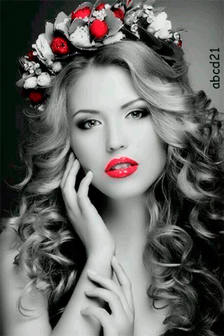 ® Colección de Gifs ®: GIFS DE ROSTROS DE MUJER