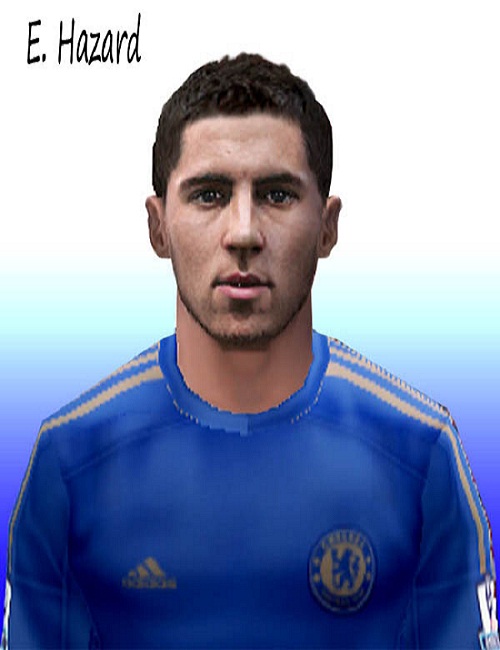 Pro Evolution Soccer: Face Eden Hazard - PES 6 Edit