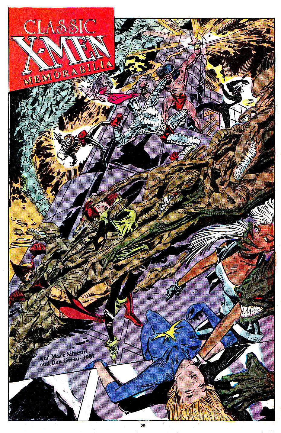 Marvel Comics of the 1980s: 1987 - X-Men by Marc Silvestri