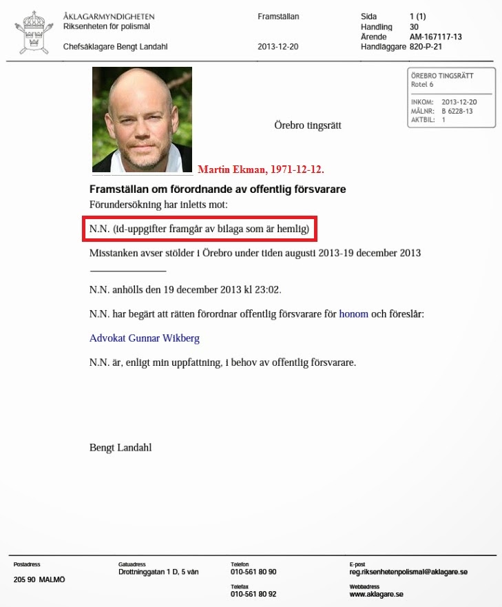 POLISCHEF LEIF JENNEKVIST MÖRDADE POLISER OLLE BOREN ROBERT KARLSTRÖM ...