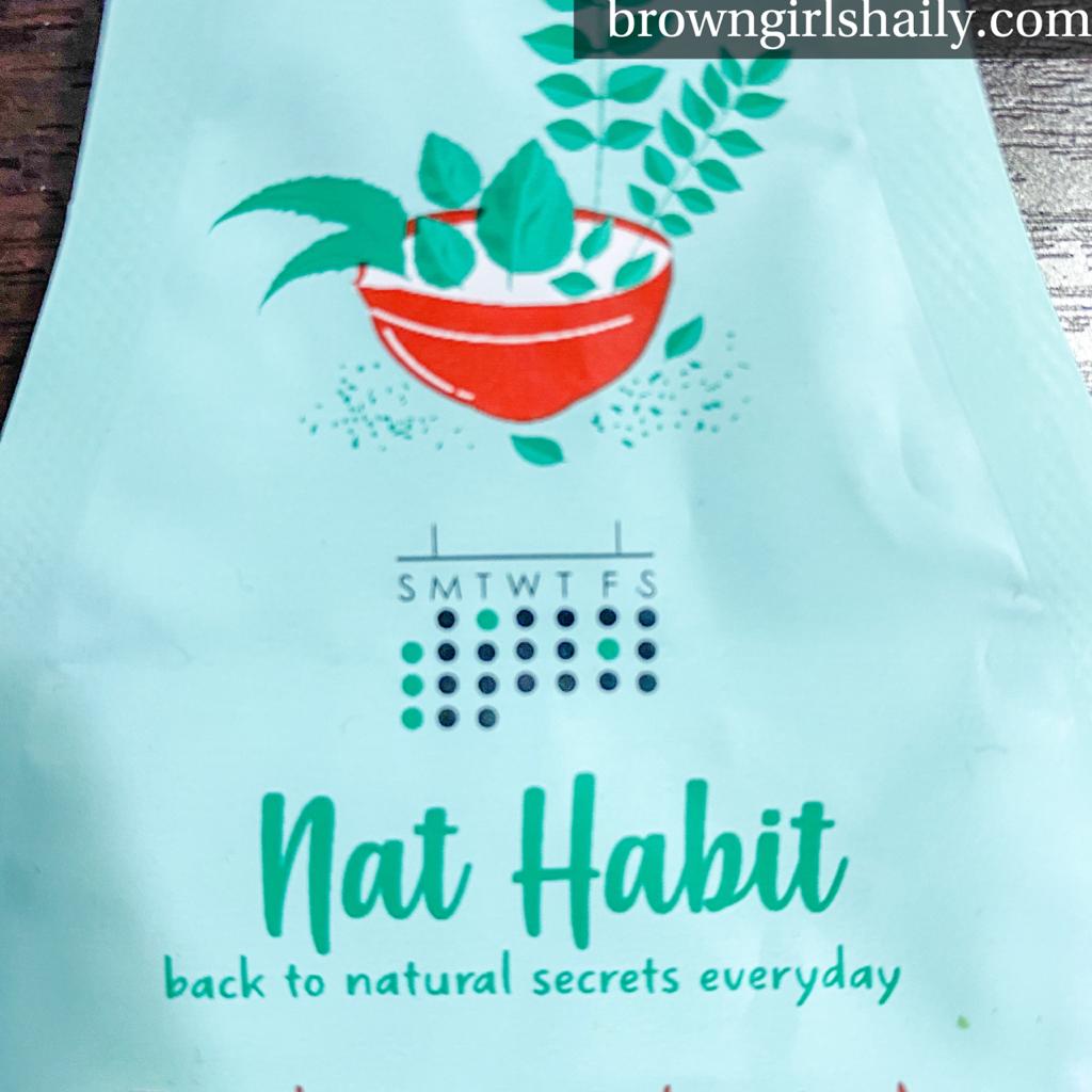 Nat Habit Fresh Nutri Hair Mask Review