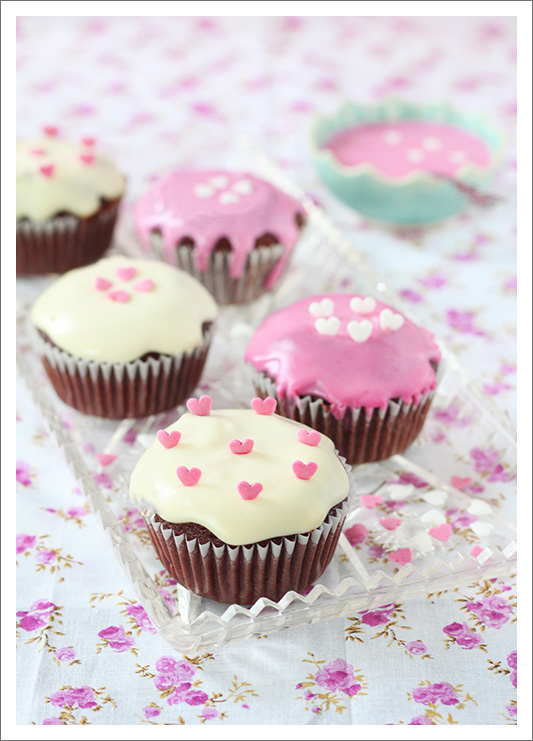 Magusad fotod: Valentinipäeva muffinid