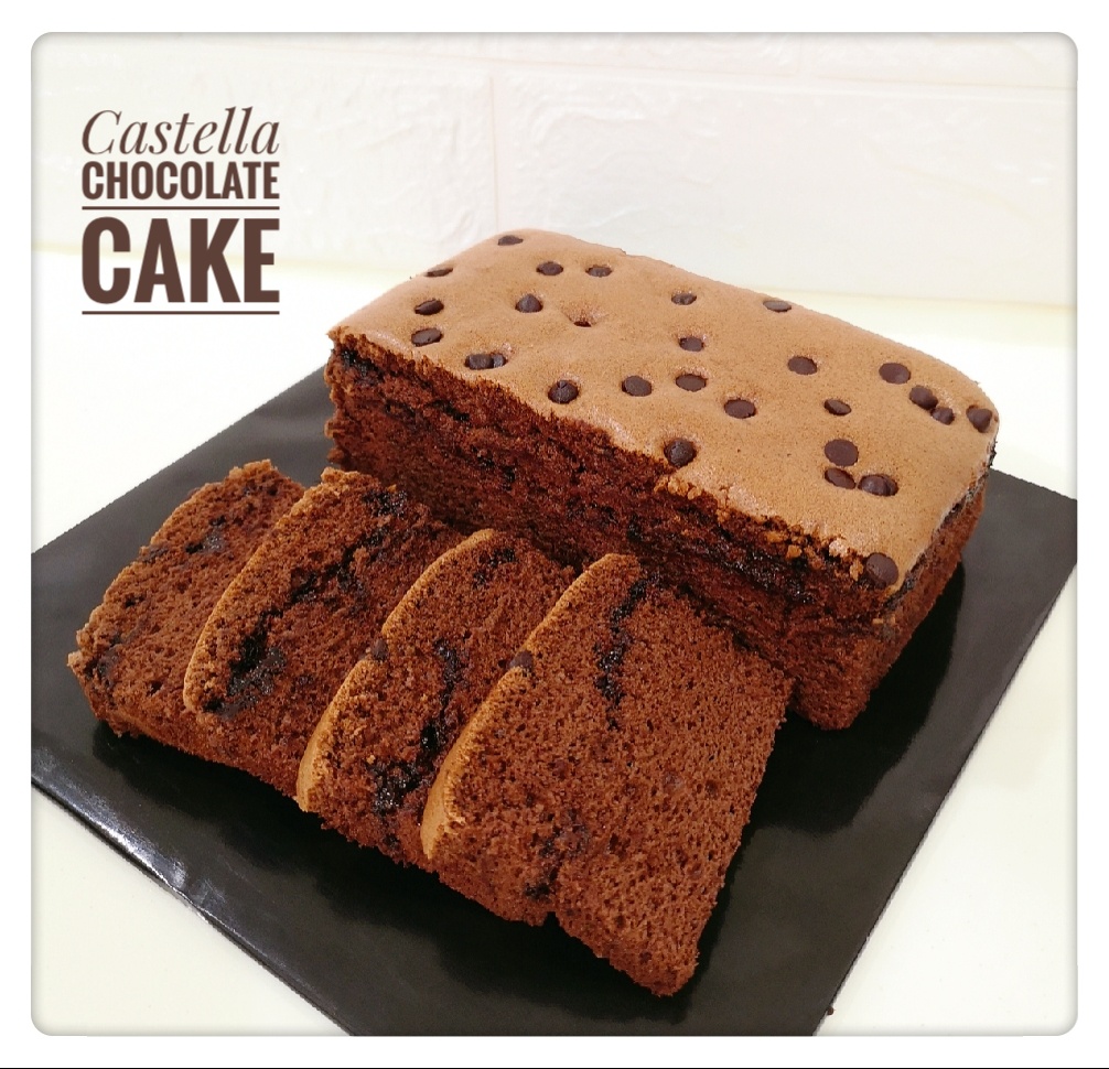 Chocolate Castella Cake Recipe - Banana-breads.com