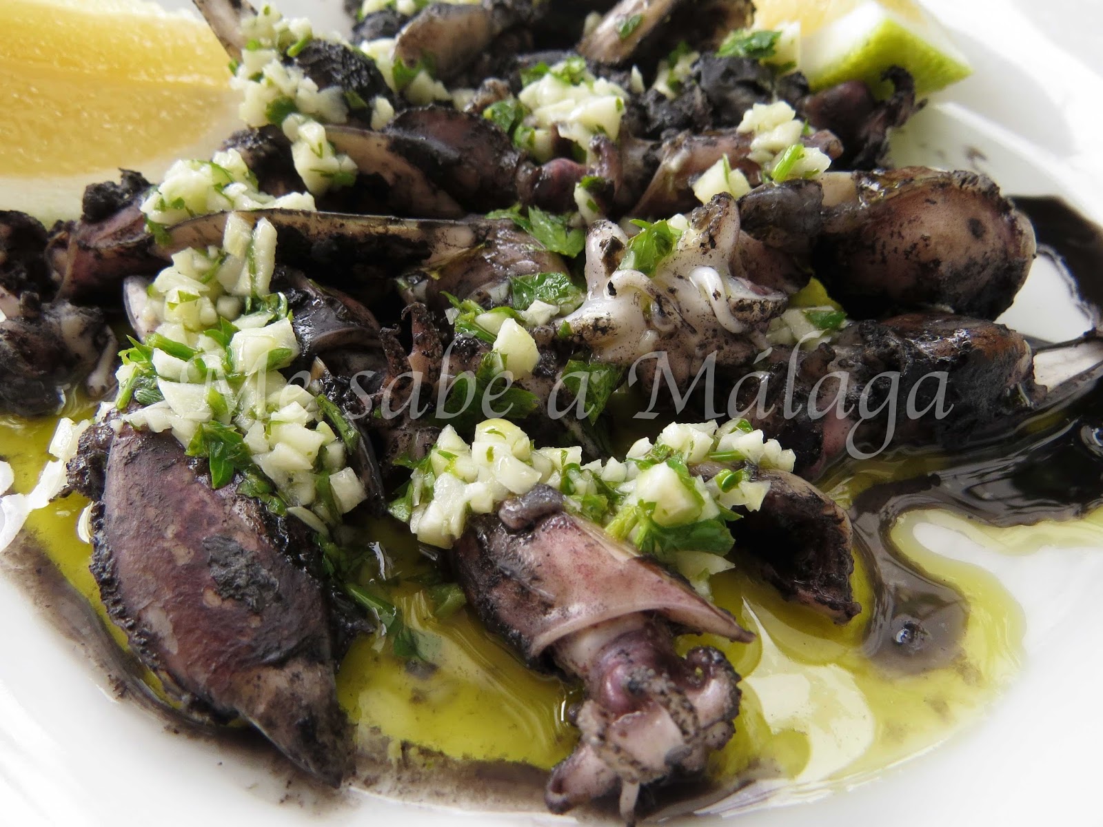 Me sabe a Málaga: Chopitos a la plancha