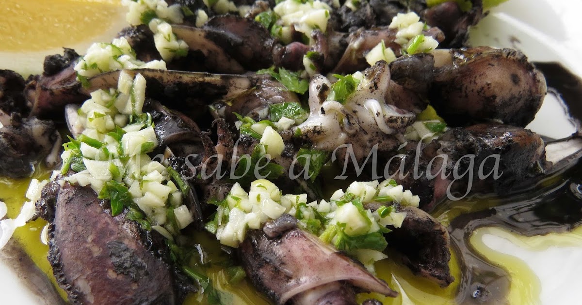 Me sabe a Málaga: Chopitos a la plancha