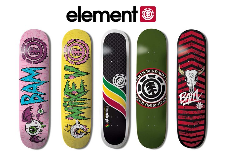 ELEMENT SKATEBOARDING: PRODUCTOS