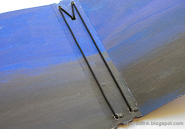 Layers of ink: Foil and Stencil Album Tutorial