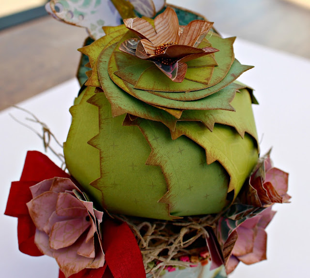Pam Bray Designs: A Girl with Flair: Barrel Cactus Cookie Box...When ...