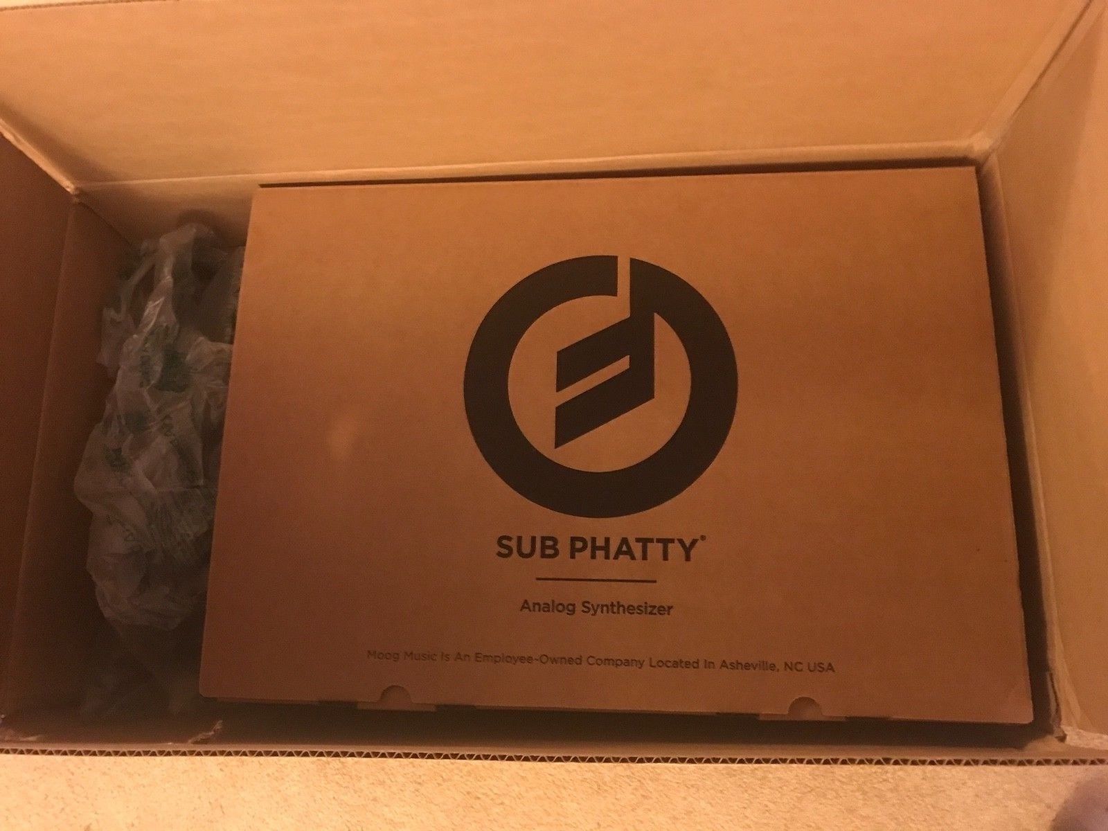 Matrixsynth Moog Sub Phatty Keyboard Synthesizer With Moog Wood End Panels