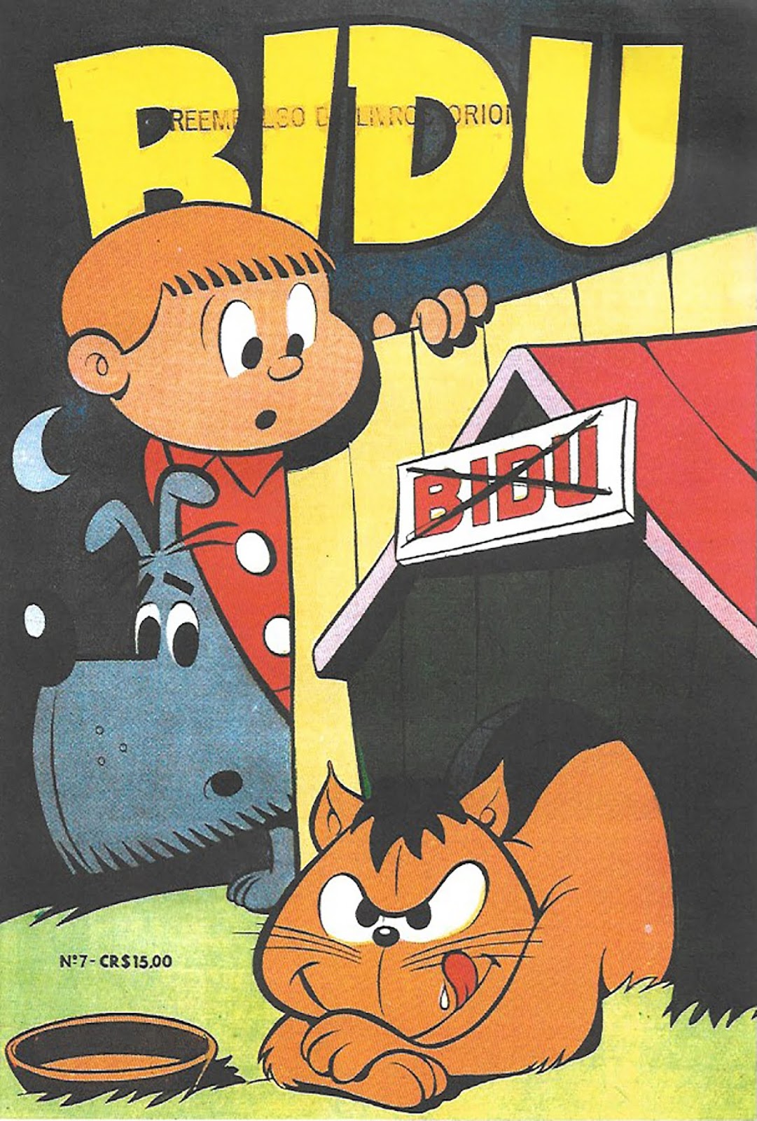 GURI GIBI : BIDU EDITORA CONTINENTAL Nº 008 A CONSCIÊNCIA DO BIDU