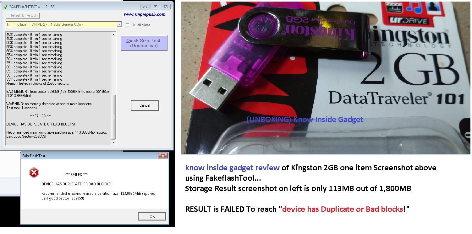 How to Know │ Fix Fake capacity MiroSD│USB Drive format tools.