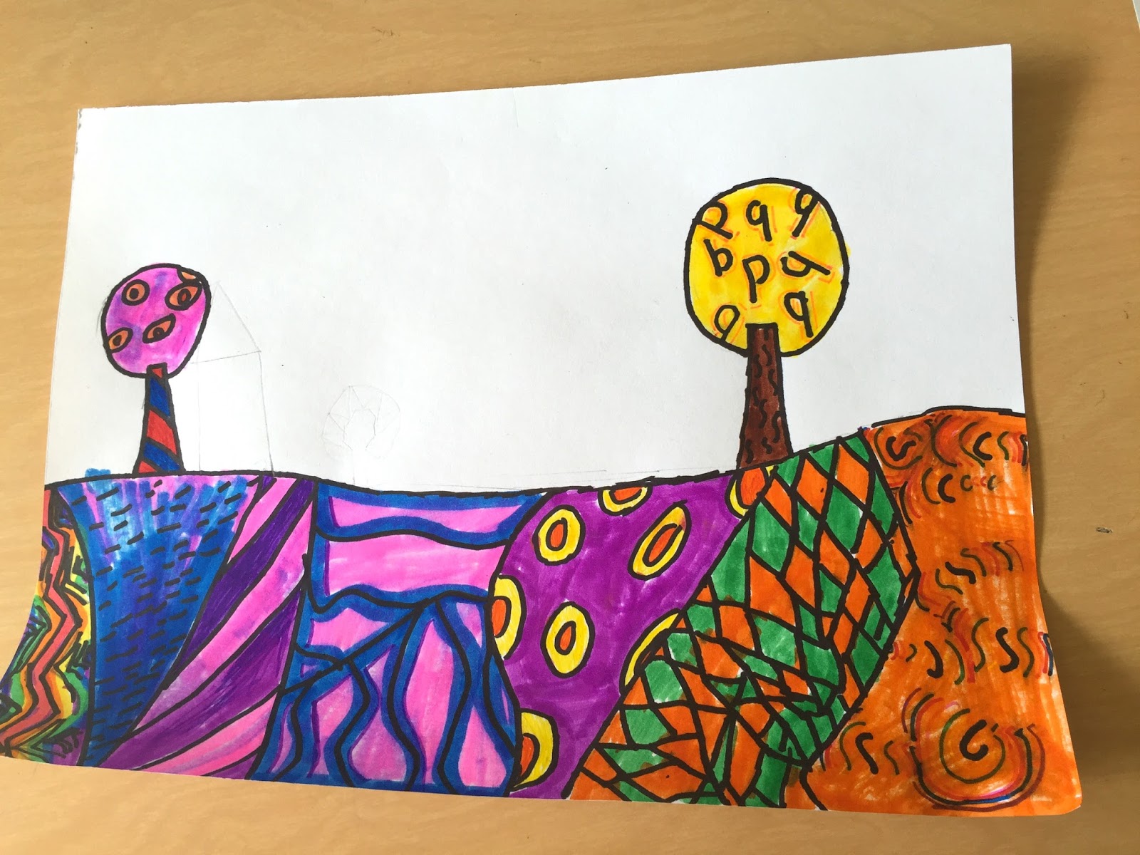 Mrs. Hartford's Art Room: Heather Galler Landscapes