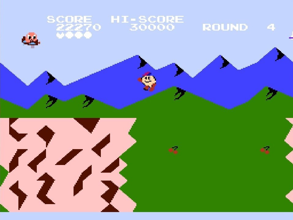 Pac-Land: An early side-scroller starring Pac-Man