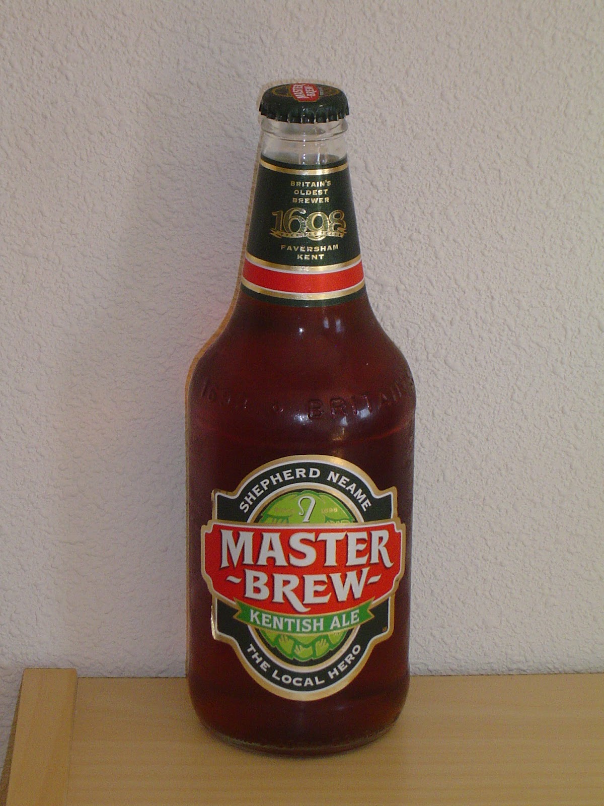 Coleccionando cervezas: Master Brew Kentish Ale
