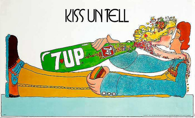 7UP Vintage Billboard Posters From the 1960s and 1970s ~ Vintage Everyday