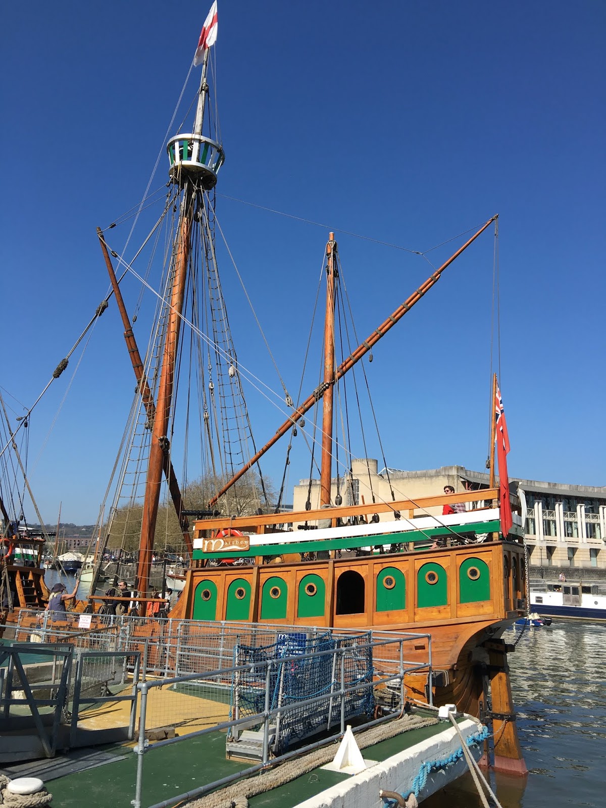 Aboard The Matthew in Bristol, a Fifteenth Century Exploration Ship