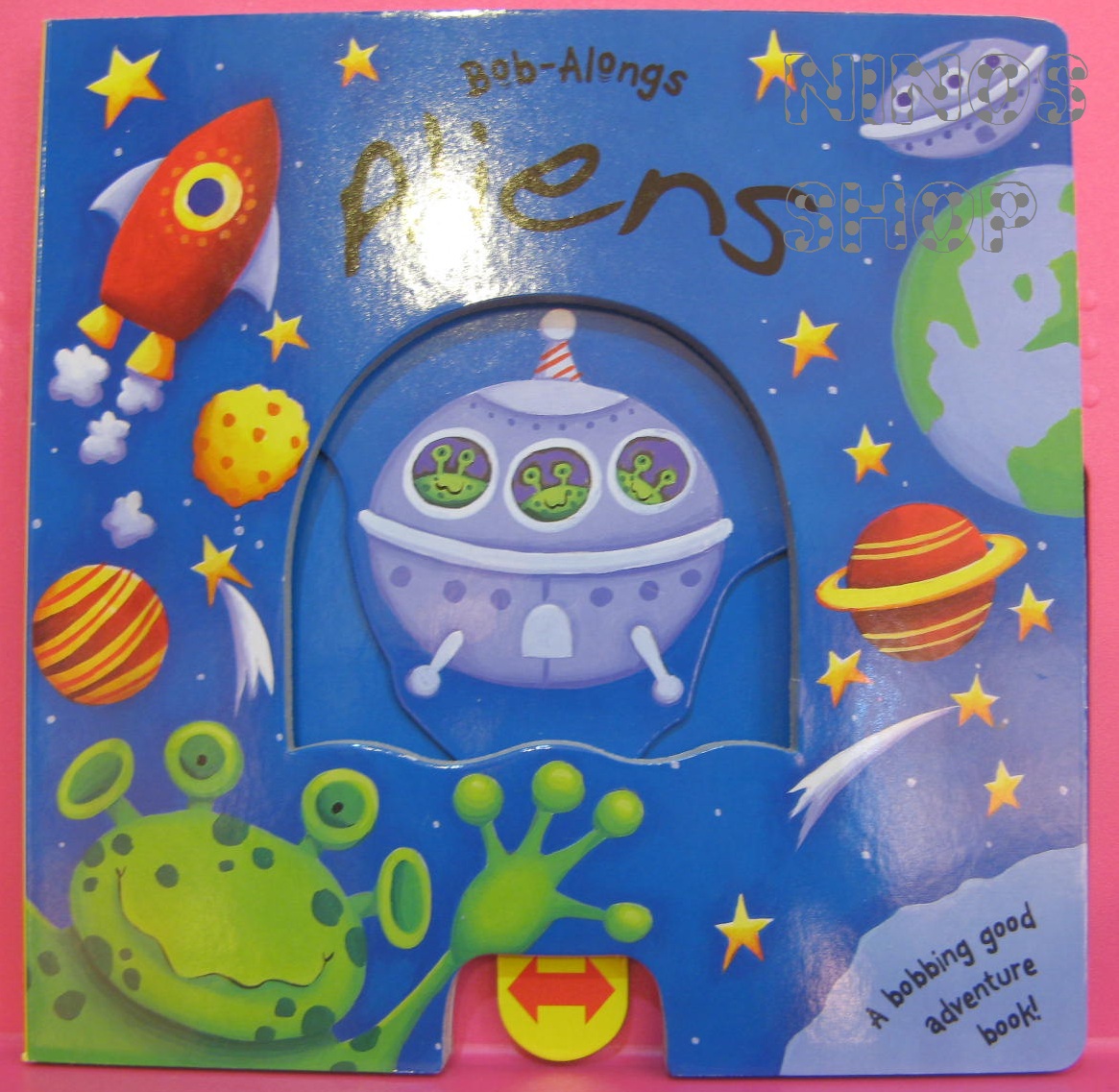 Book: Bob-Alongs Aliens (Board Book) | NINOS SHOP