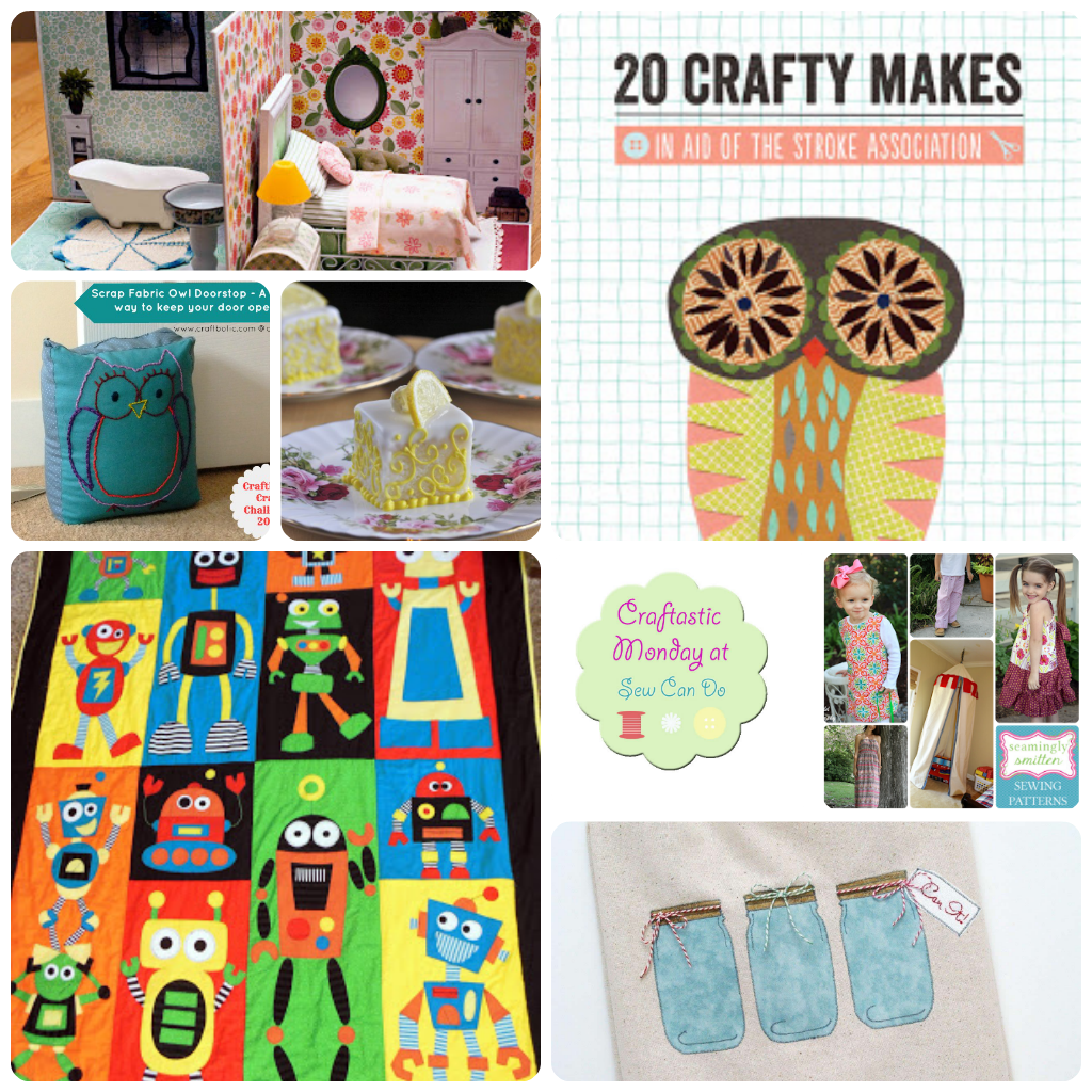 Sew Can Do: Craftastic Monday Link Party & Crafty Goody News