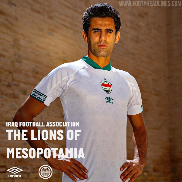 Umbro Iraq 21-22 Home & Away Kits Released - Finally Bespoke - Footy ...