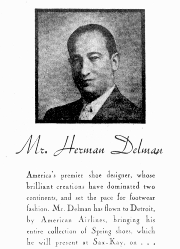 ERTÉ [ROMAIN DE TIRTOFF] FOR DELMAN SHOES | TheHistorialist