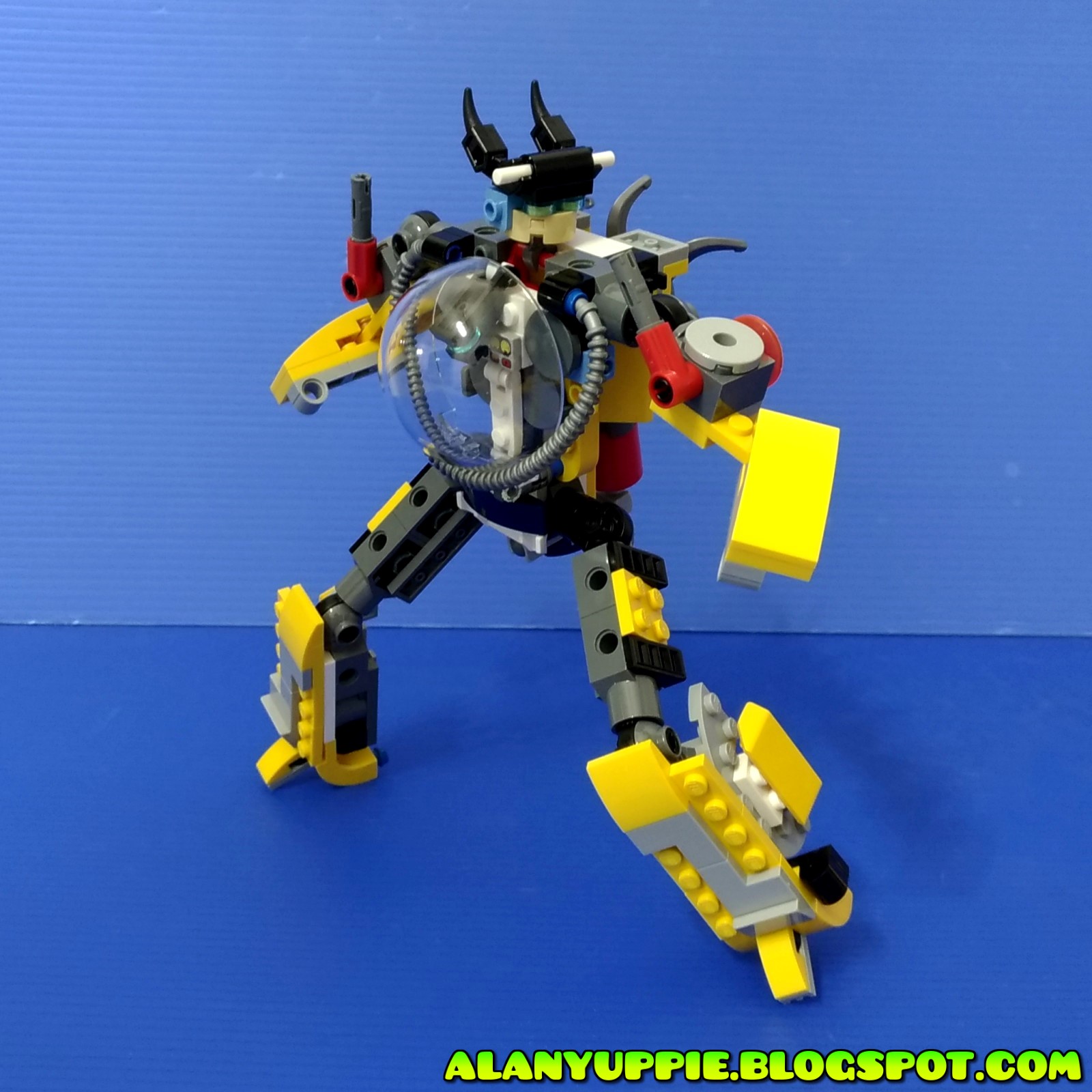 Alanyuppie's LEGO Transformers: LEGO Creator 31090 Underwater Robot ...
