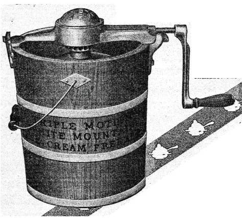 Nekoč in danes / Then and now: Sladoled skozi čas