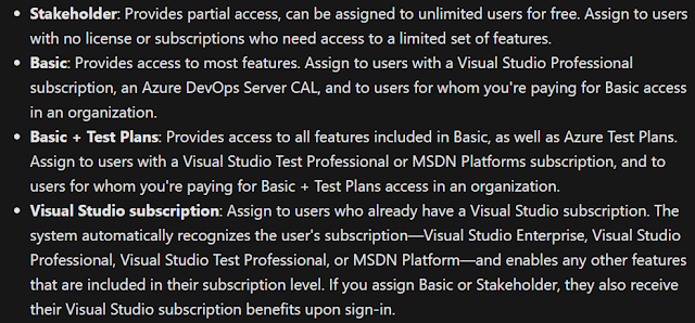 Managing user licenses and cost for Azure DevOps.