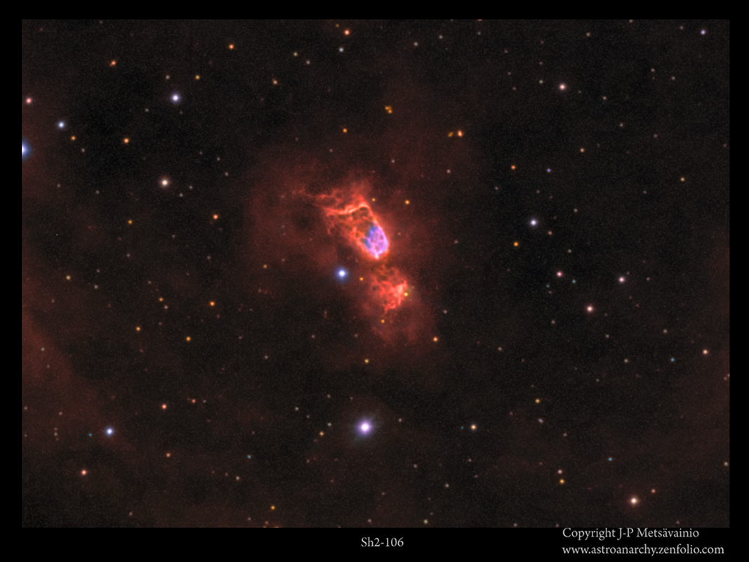 Astro Anarchy: A rarely imaged object, the Sharpless106, Sh2-106