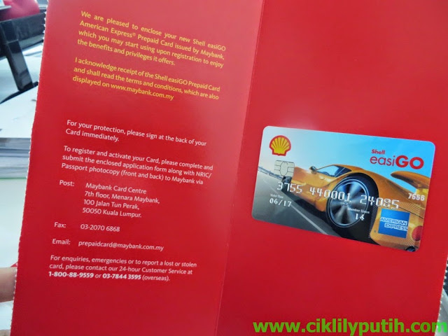 CikLilyPutih The Lifestyle Blogger: Kad Prabayar SHELL easiGO ...