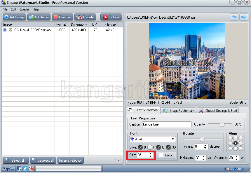 Cara Mudah dan Gratis Membuat Watermark di Gambar - Kangarif.net