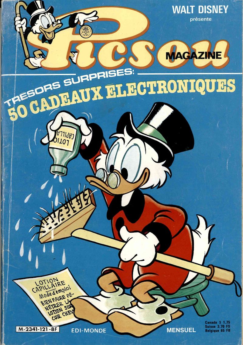 Le journal de Mickey: Picsou magazine 121