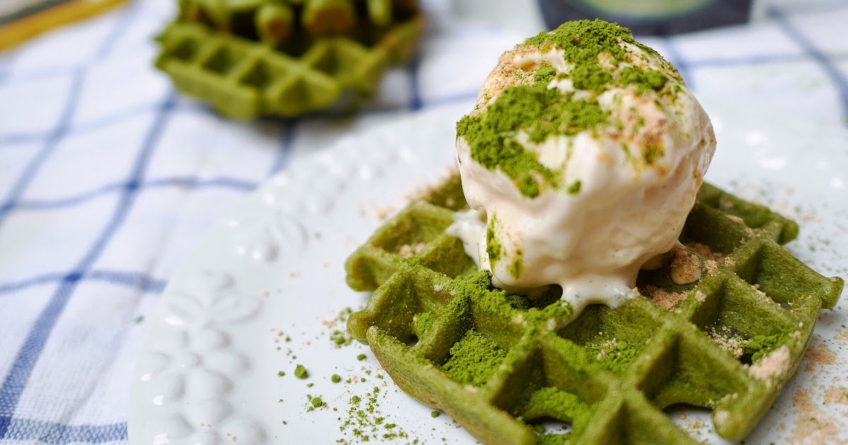 Resep: Green Tea Waffle Recipe | HeyTheresia - Indonesian Food & Travel ...