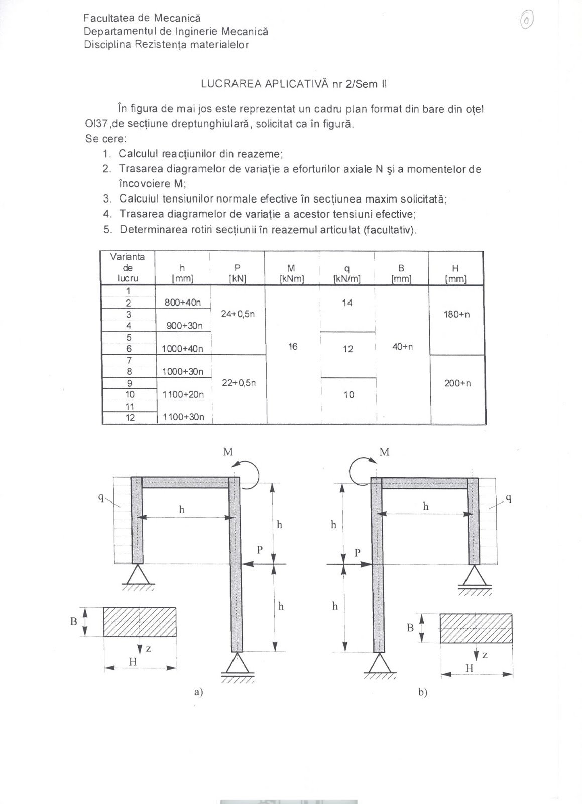 Rezistenta Materialelor - Mechanics of Materials - Résistance des ...