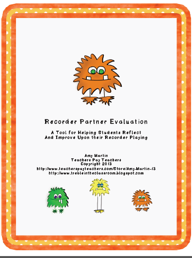 Treble in the Classroom: Monster B A G Recorder Stations