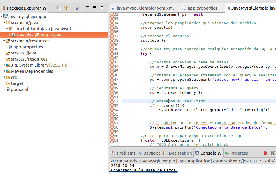 Hablando de Java: Conectar Java a Mysql