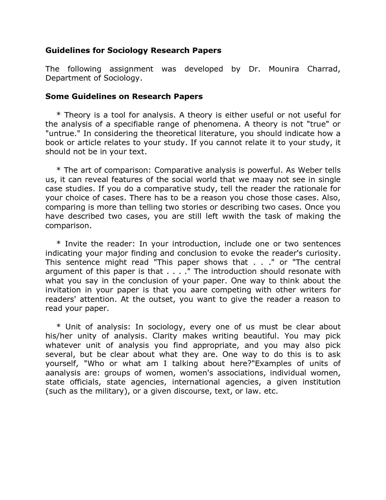 Sociology Essay Examples ~ Resume Letter