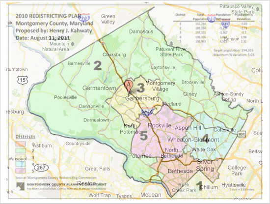 maryland juice: Montgomery County Council Redistricting Review