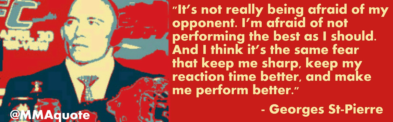 Motivational Quotes with Pictures (many MMA & UFC): Quotes on Fear by ...