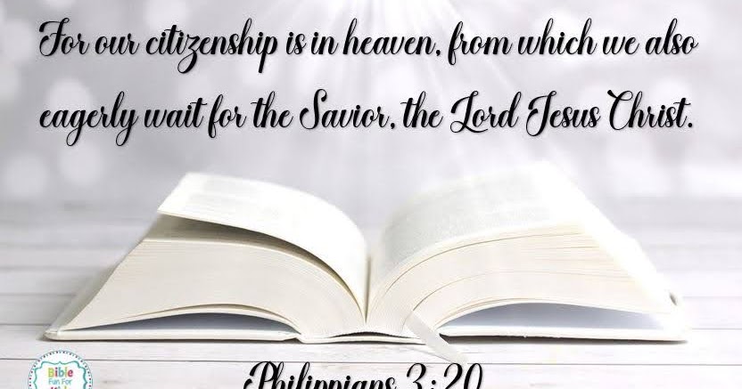 Our Citizenship is in Heaven | Bible Fun For Kids
