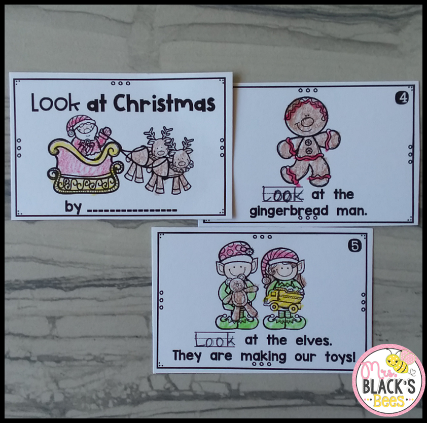 Emergent Readers- Plus a FREEBIE | Mrs. Black's Bees