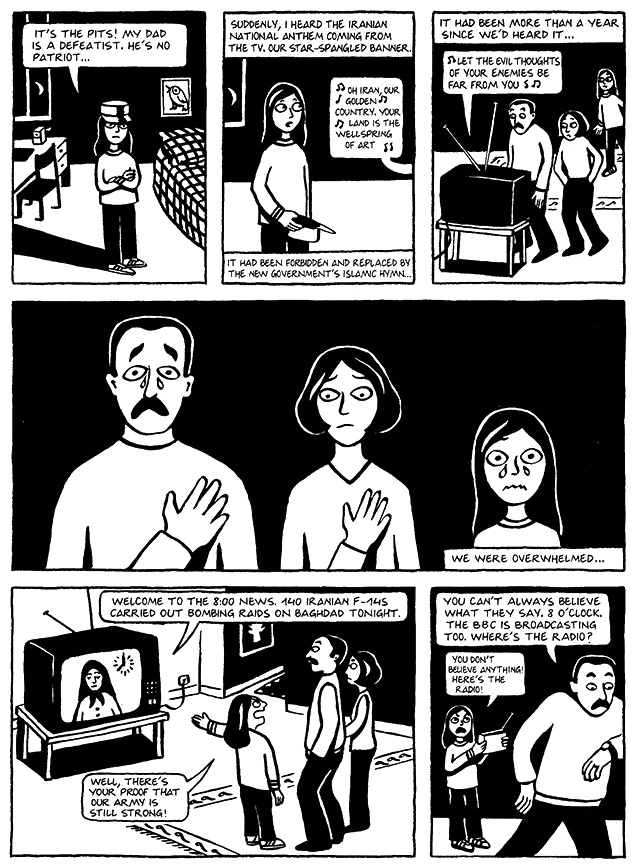 Read Persepolis 1, Section 11: The F-14s, Page 81