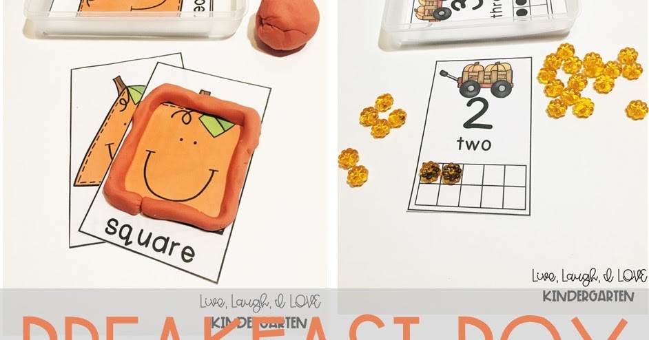 Breakfast Boxes | Live, Laugh, I LOVE Kindergarten