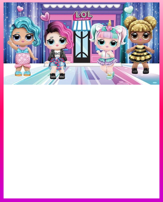 Kits imprimibles gratis : Invitaciones LOL surprise